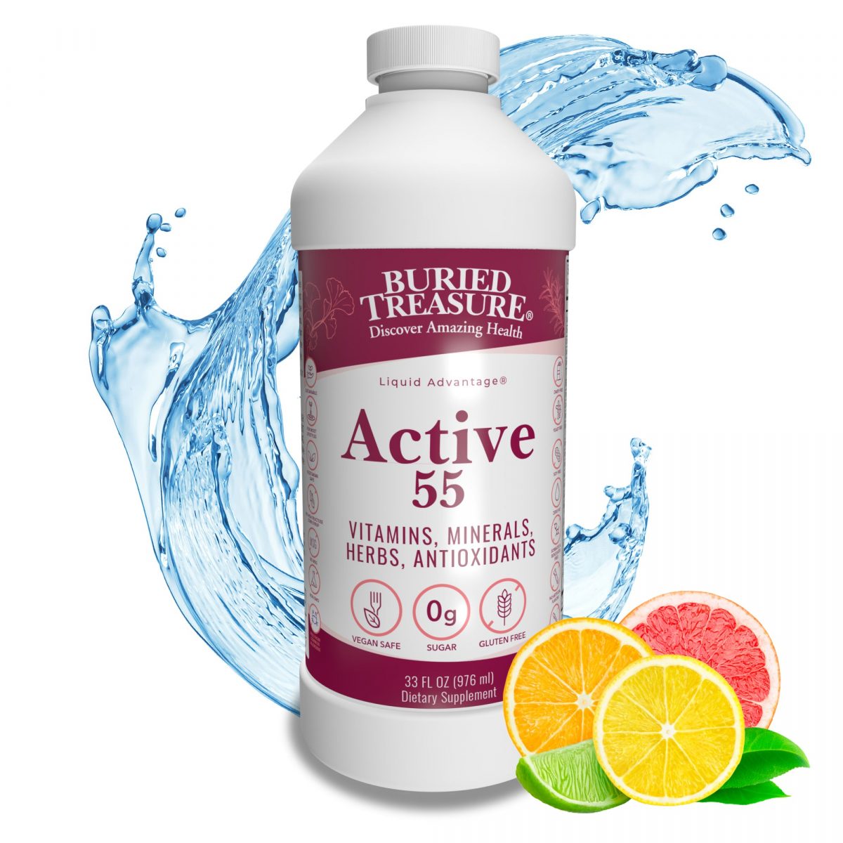 Active 55 Plus Multi-Vitamin & Mineral Supplement – 33 oz | Life Line ...