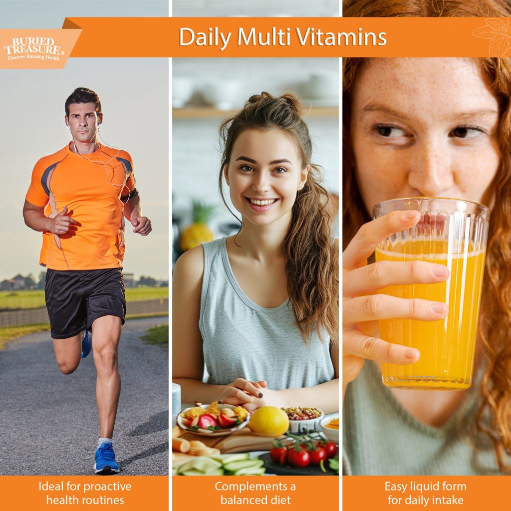 VM100 Complete Liquid Daily Multivitamin and Multimineral – 33 oz ...